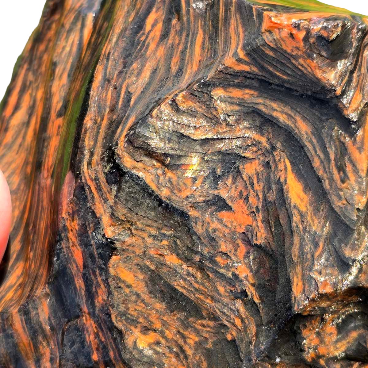 RARE Fire Obsidian Rough Chunk!