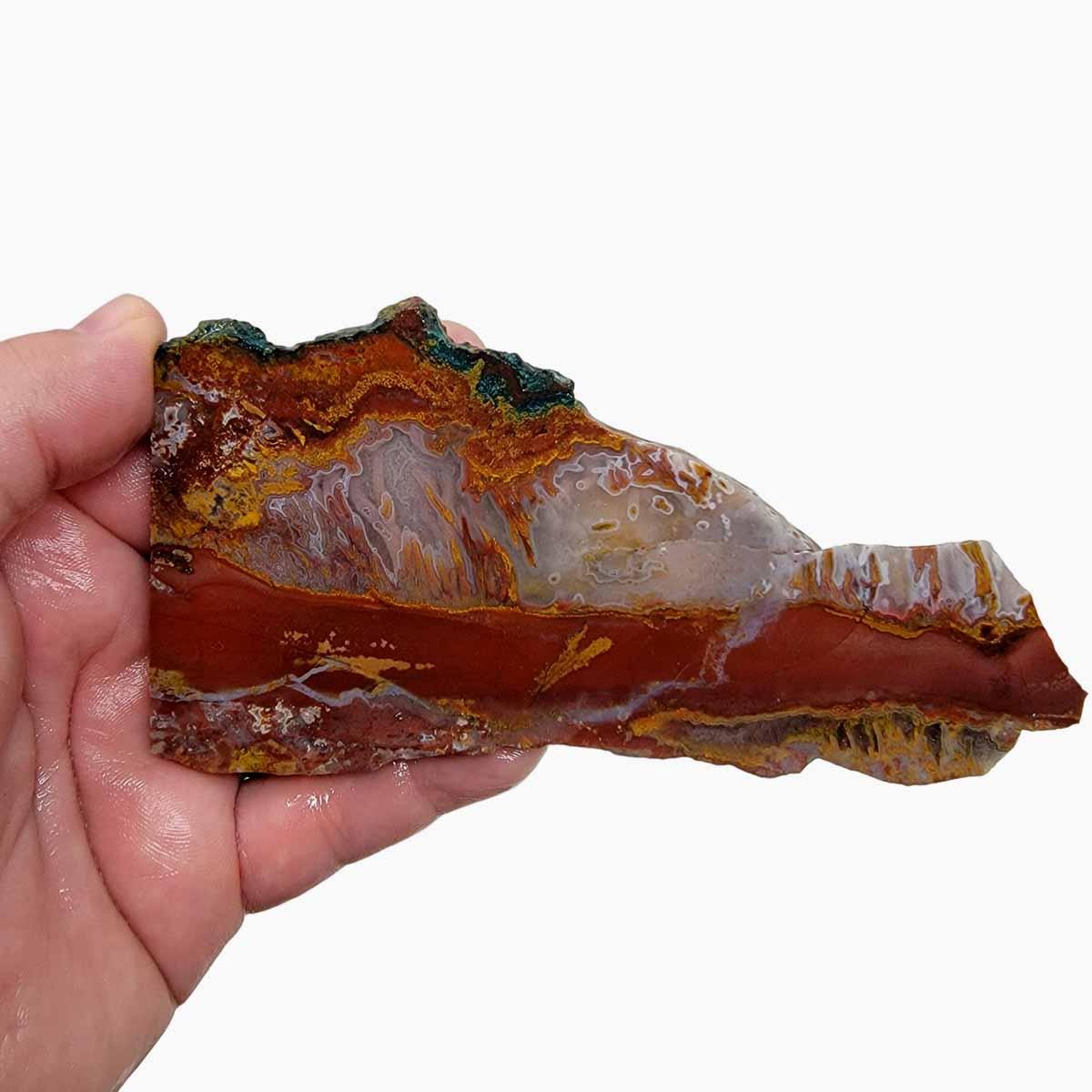 Apple Valley Agate Slab! Lapidary Stone Slab!