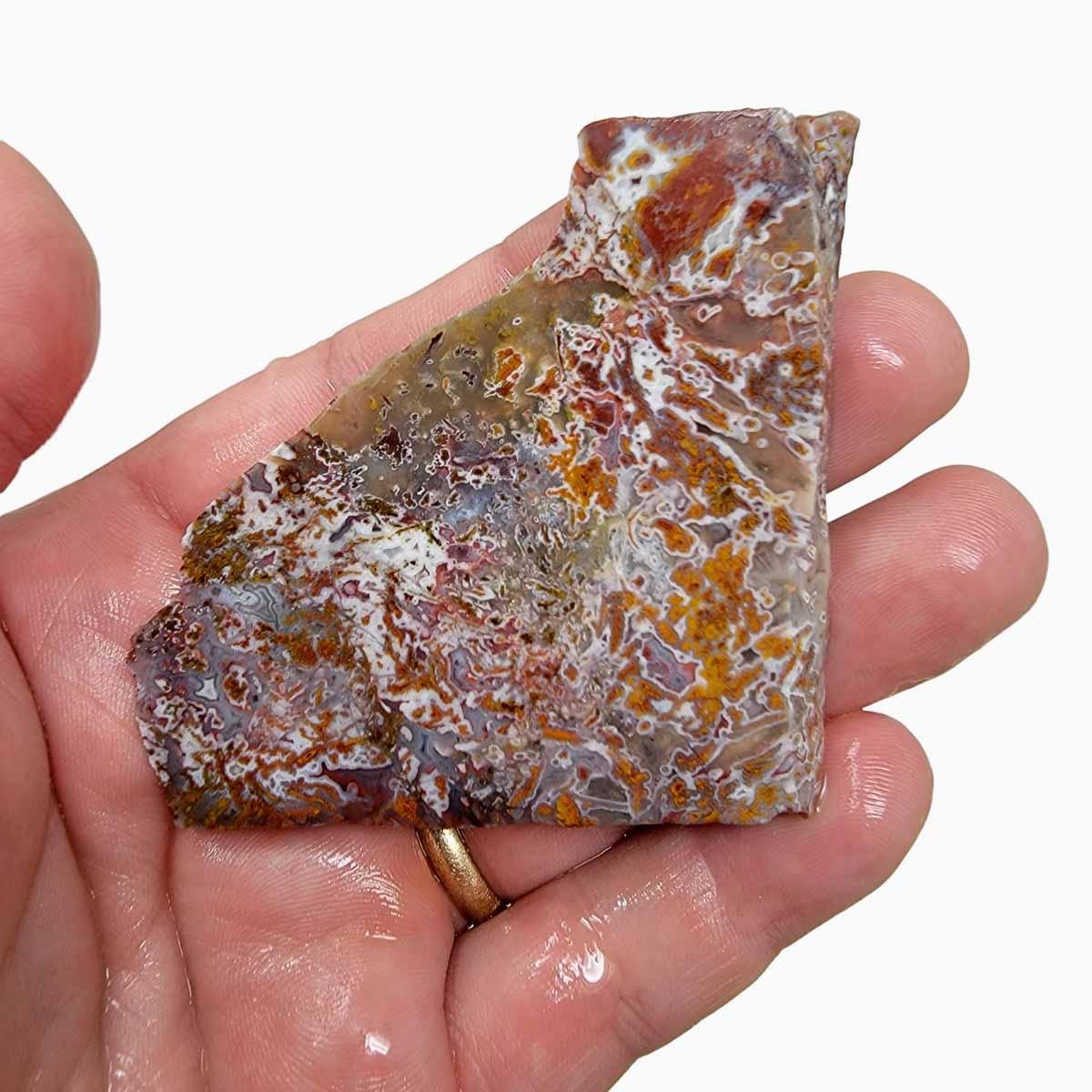 Apple Valley Agate Slab! Lapidary Stone Slab!