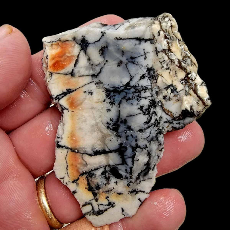 Tiffany Opal Bertrandite Slab! Lapidary Stone Slab!