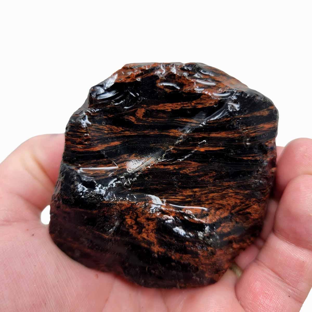 Tri-Flow Obsidian Rough Chunk!