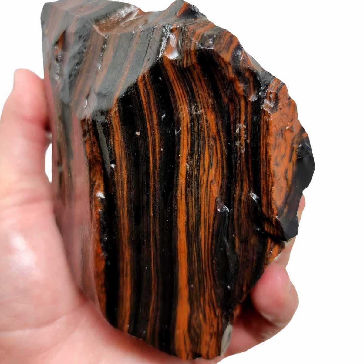 Tri-Flow Obsidian Rough Chunk!