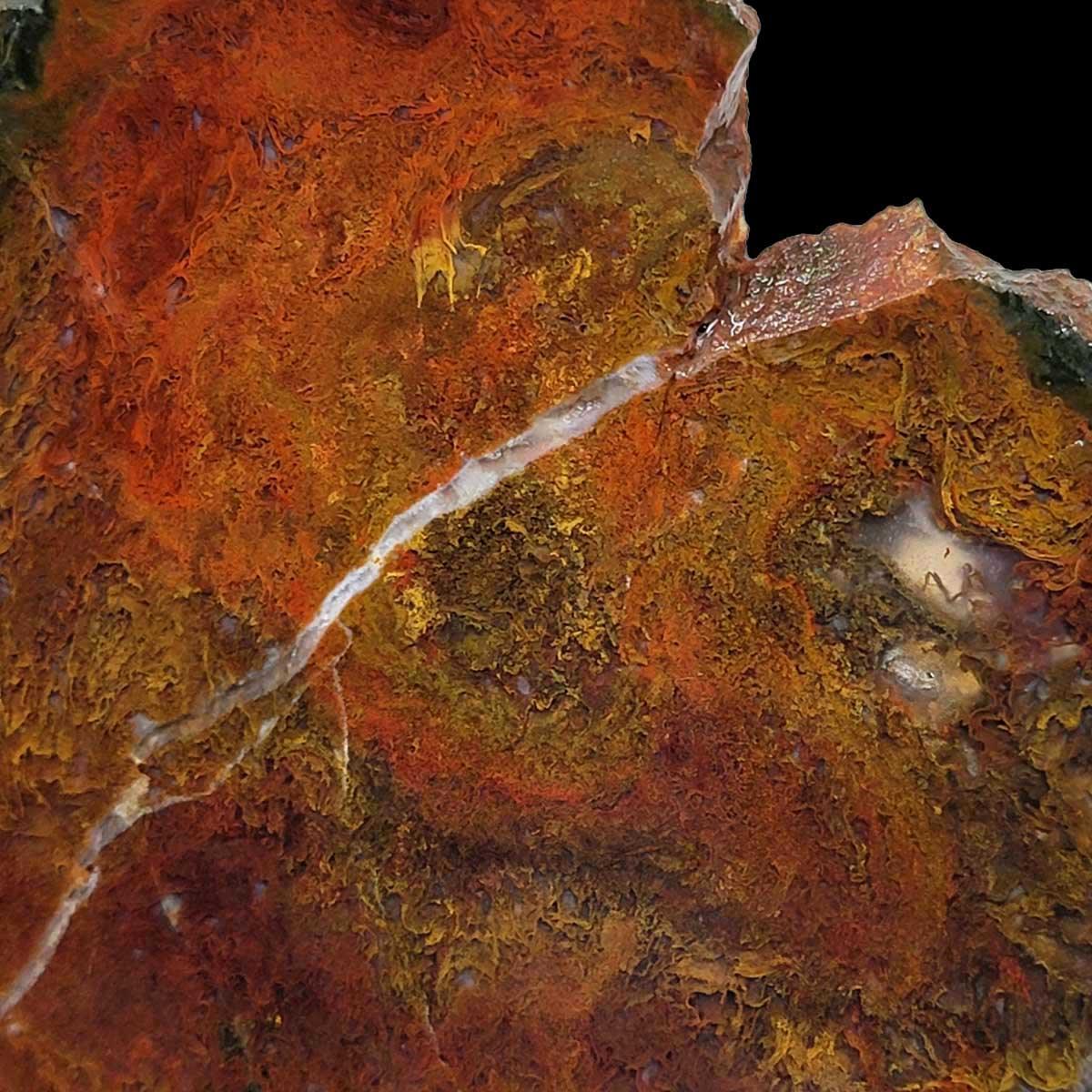 Maury Mountain Moss Agate Slab! Lapidary Stone Slab!