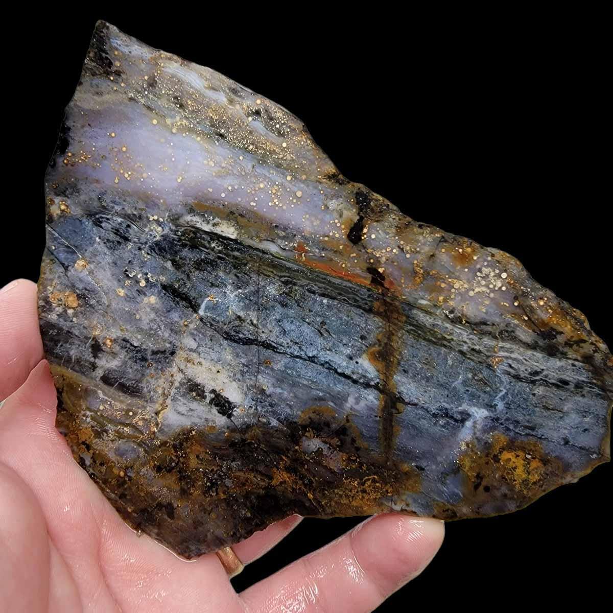 Ochoco Sunset Agate Slab! Lapidary Stone Slab!
