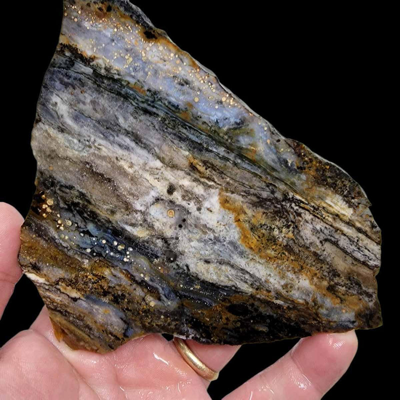 Ochoco Sunset Agate Slab! Lapidary Stone Slab!