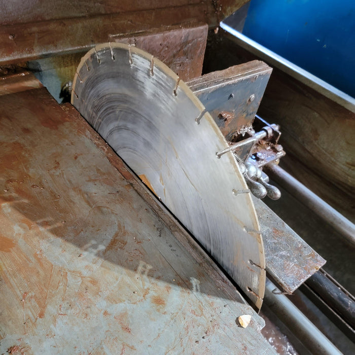 Used 18" Hydraulic Rogue Slab Rock Saw